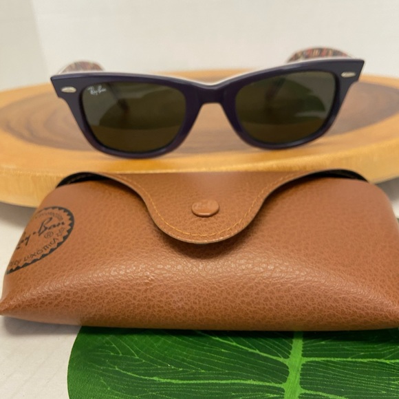 Ray-Ban | Accessories | Rayban Wayfarer Sunglasses Case Hand Made In ...